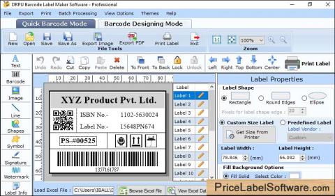 Wholesale Barcode Label Design and Printing Tool,Wholesale Barcode ...